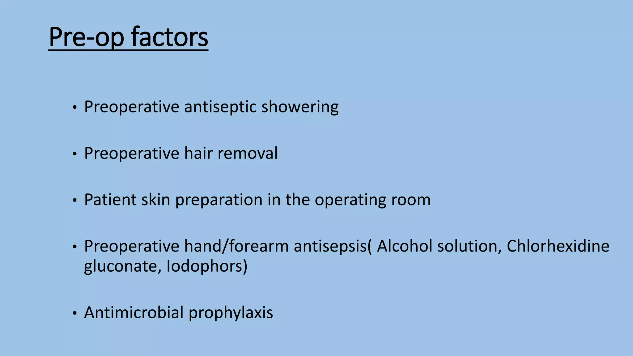 Surgical site infection | PPTX
