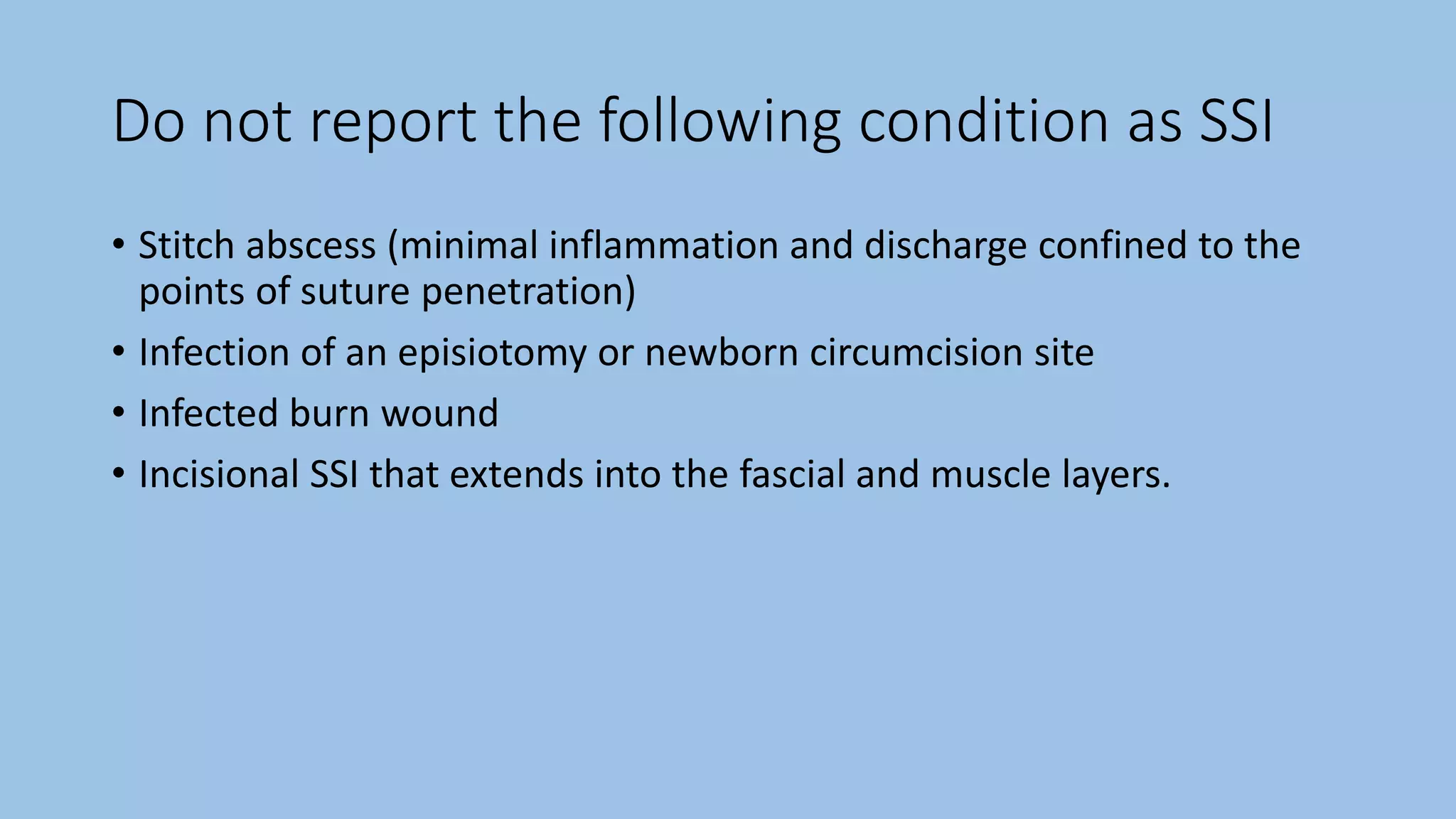 Surgical site infection | PPTX