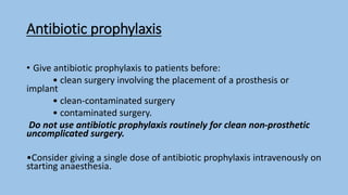 Surgical site infection | PPTX