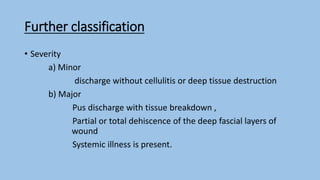 Surgical site infection | PPTX | Infectious Diseases | Diseases and ...