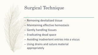 Surgical site infection | PPTX