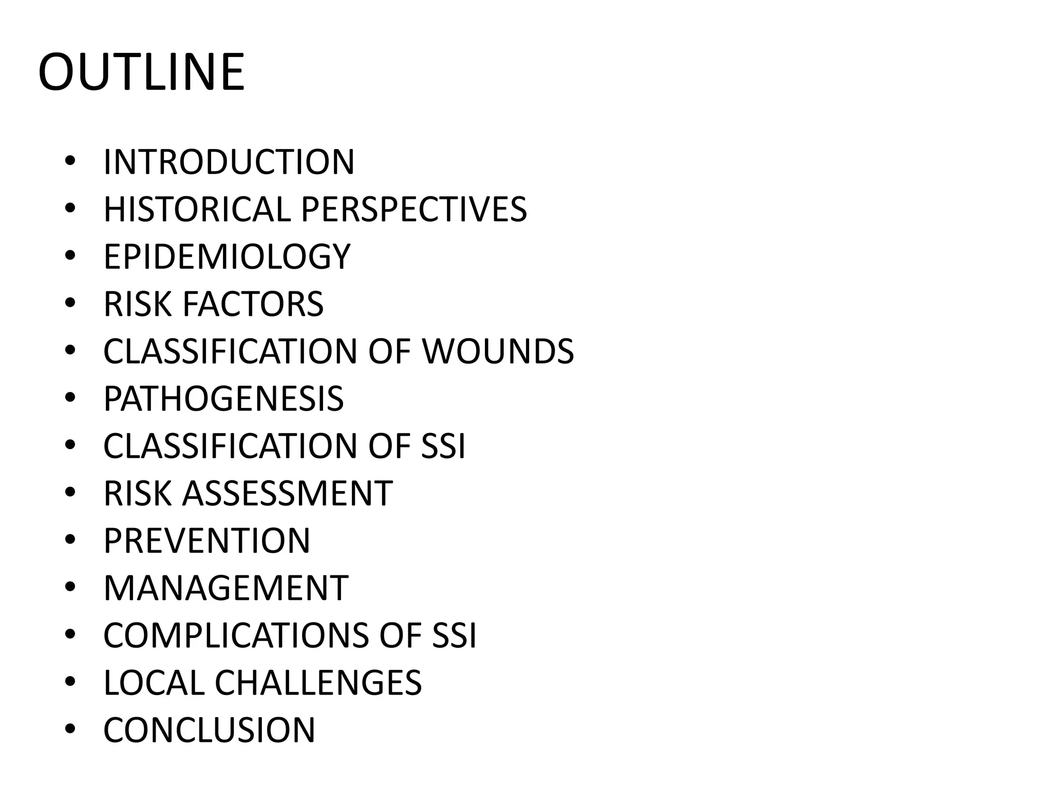 Surgical Site Infection | PPT