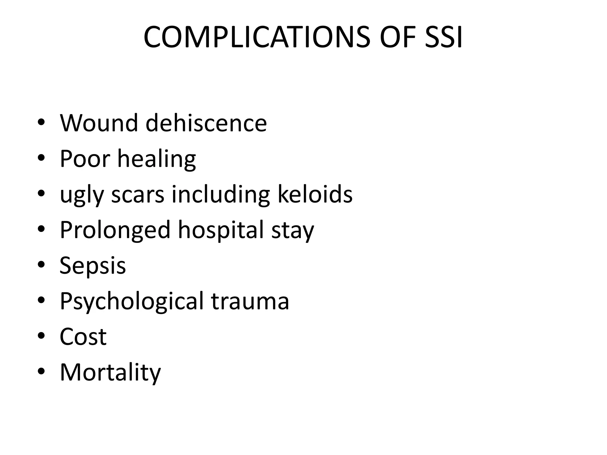 Surgical Site Infection | PPT