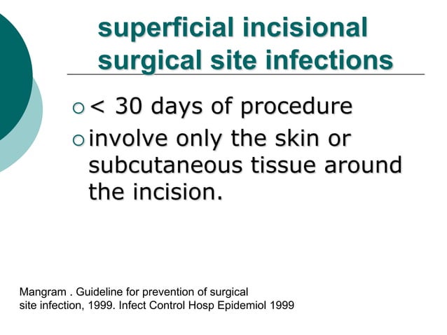 Surgical site Infection and classification.ppt