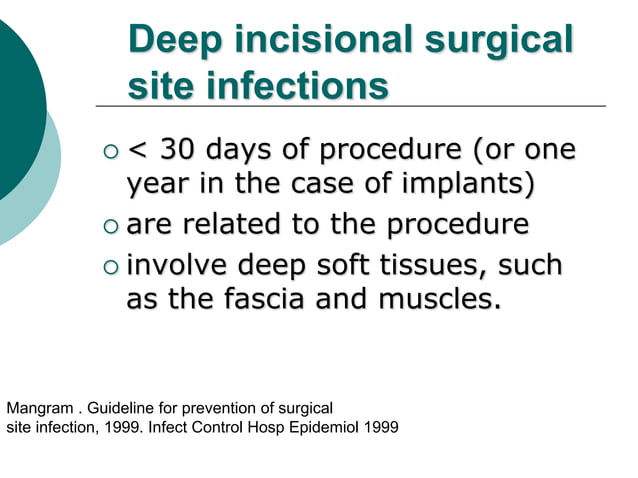 Surgical site Infection and classification.ppt