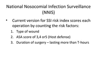 Surgical site infection (2) | PPT