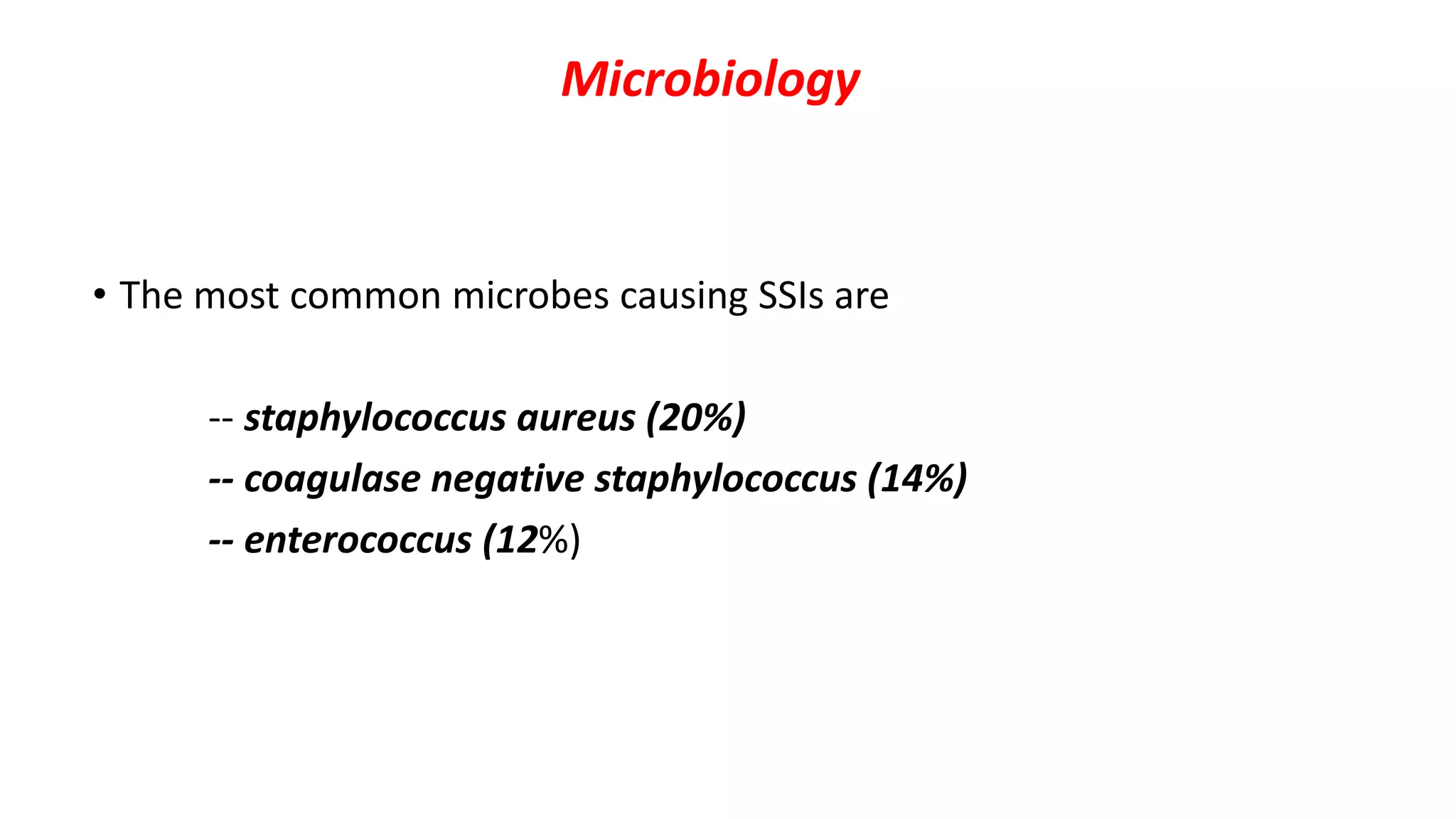 Surgical site infections | PPTX