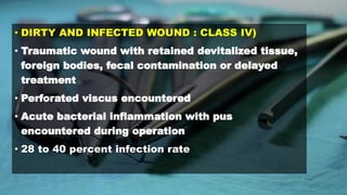 Surgical site infections | PPTX