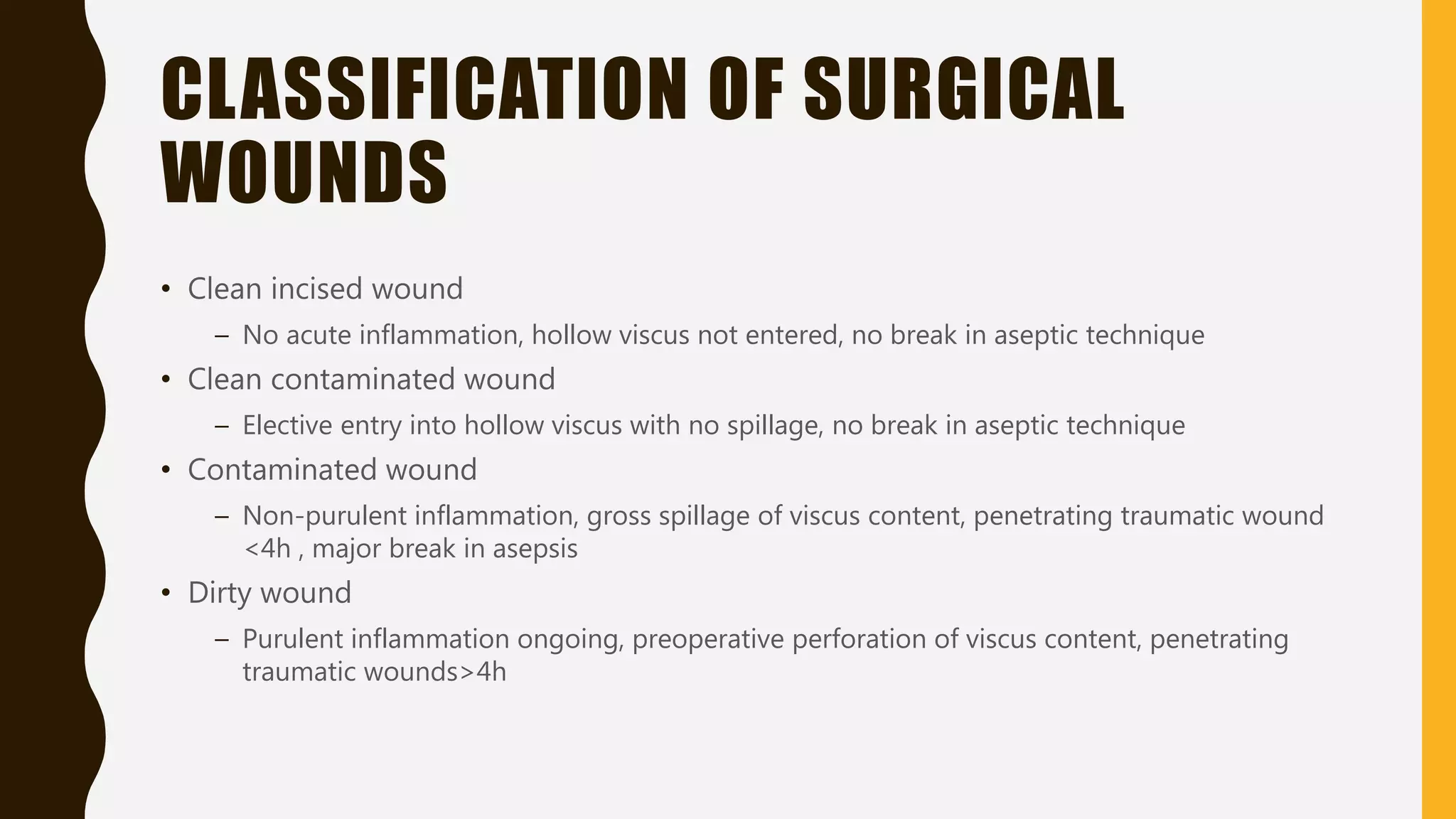 Surgical site infections | PPTX