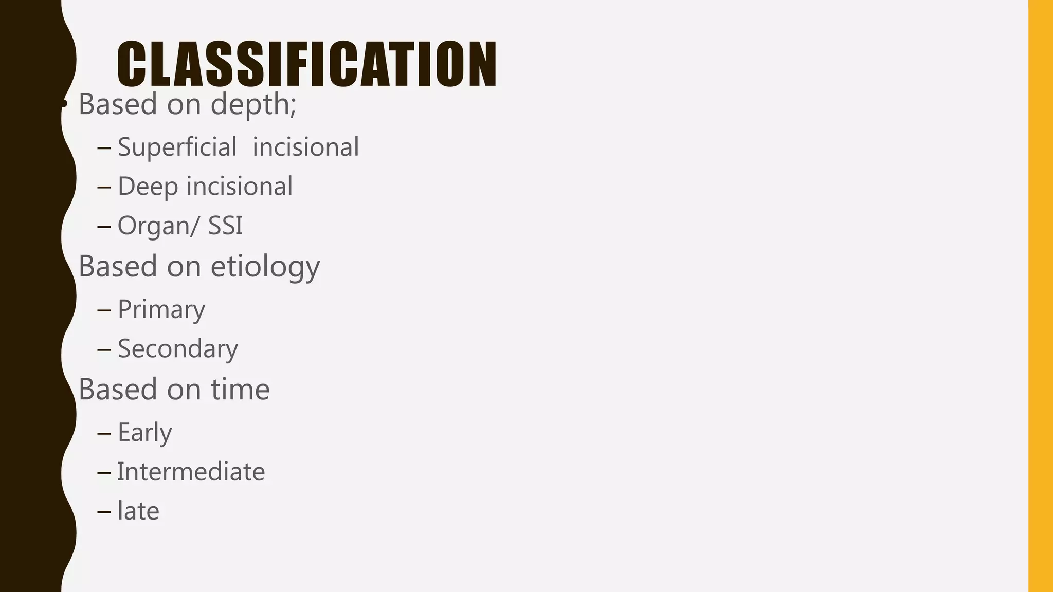 Surgical site infections | PPTX