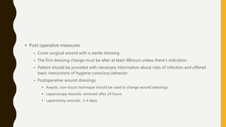 Surgical site infections | PPTX