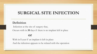 SURGICAL SITE INFECTIONS.pptx