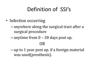 SURGICAL SITE INFECTIONS.pptx