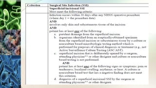 Surgical Site Infections (SSI) | PDF