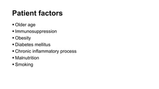 Surgical site infection (ssi) | PPTX