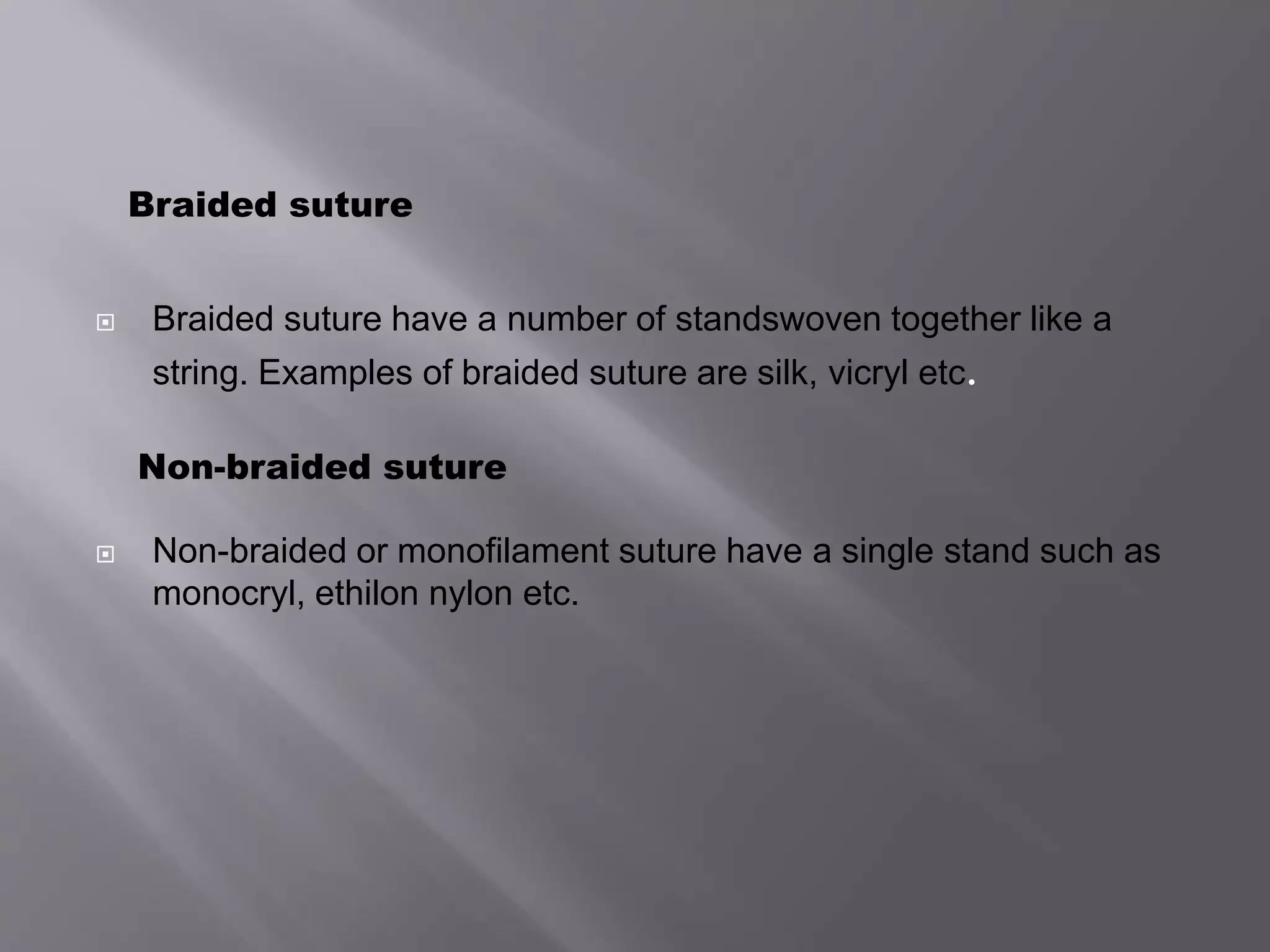 Surgical suture | PPTX