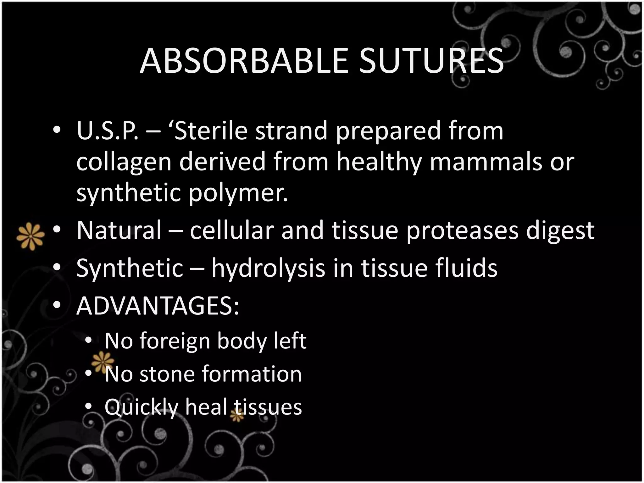 Surgical Sutures | PPTX