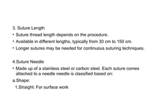 surgical sutures, sutures commonly use in surgery | PPT
