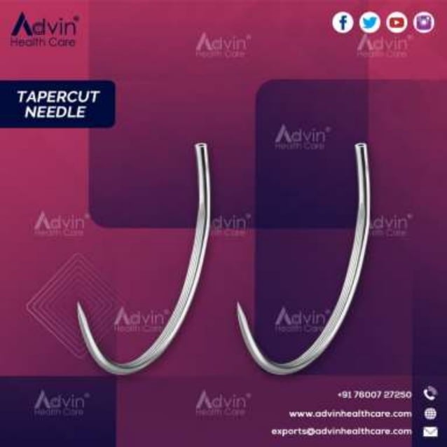 Surgical Sutures & Suture Needle | PPTX