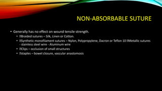 Surgical suturing techniques in OBGY | PPT