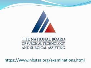 Surgical technicians certification | PPTX | Surgery | Medical Health