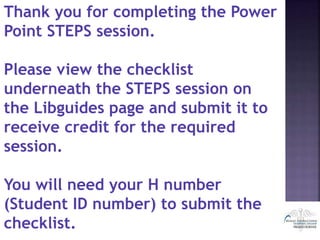 Surgical Technician STEPS Session | PPT