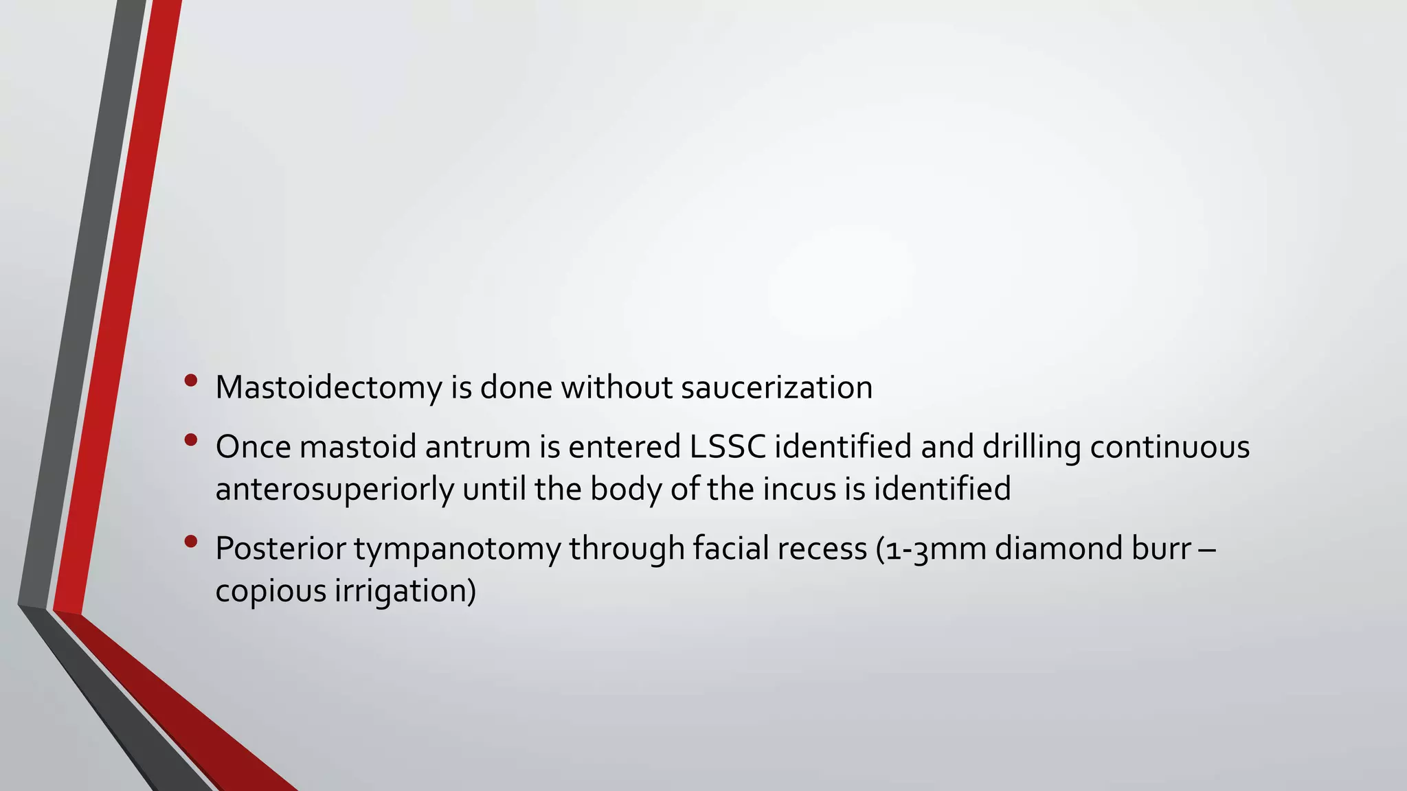 Surgical technique of cochlear implant | PPTX