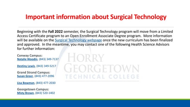 Surgical Technology - STEPS Session - July 2021 | PPTX