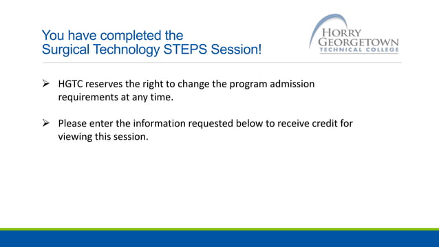 Surgical Technology - STEPS Session - July 2021 | PPTX | Medical Health