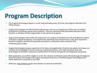 Surgical Technology Power Point | PPTX