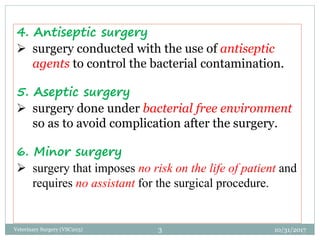 Surgical terms and reasons for surgery | PPT