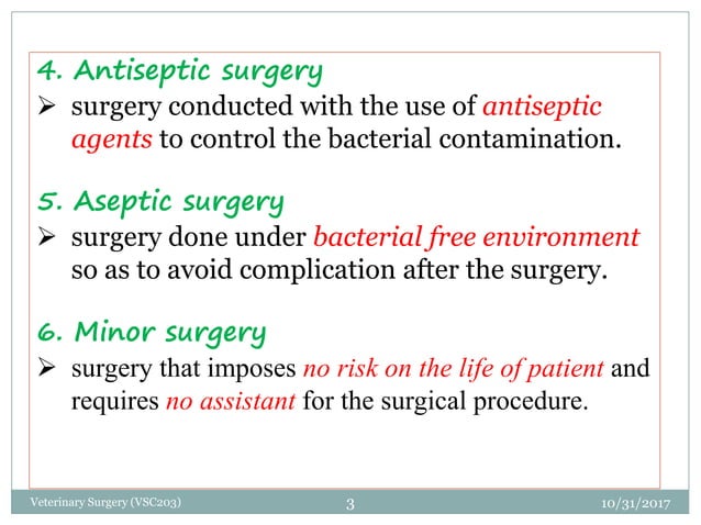 Surgical terms and reasons for surgery | PPT