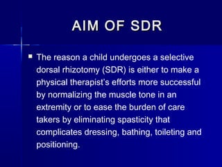 Surgical therapies for spasticity | PPT