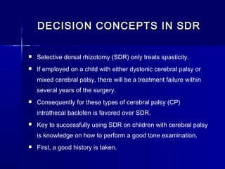 Surgical therapies for spasticity | PPT