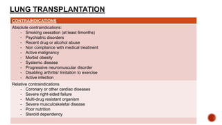 Surgical therapy in copd | PPTX