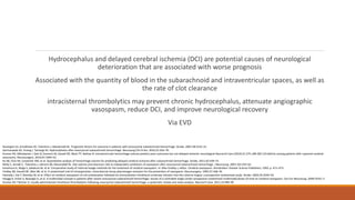 Surgical Timing & Intraventricular TPA in SAH | PPTX
