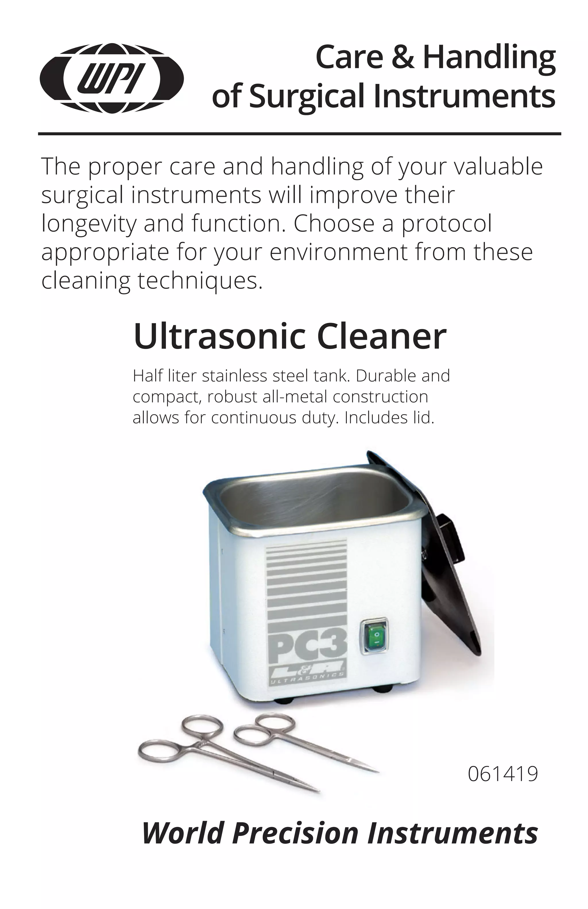 How to care and handle surgical instruments? | PDF