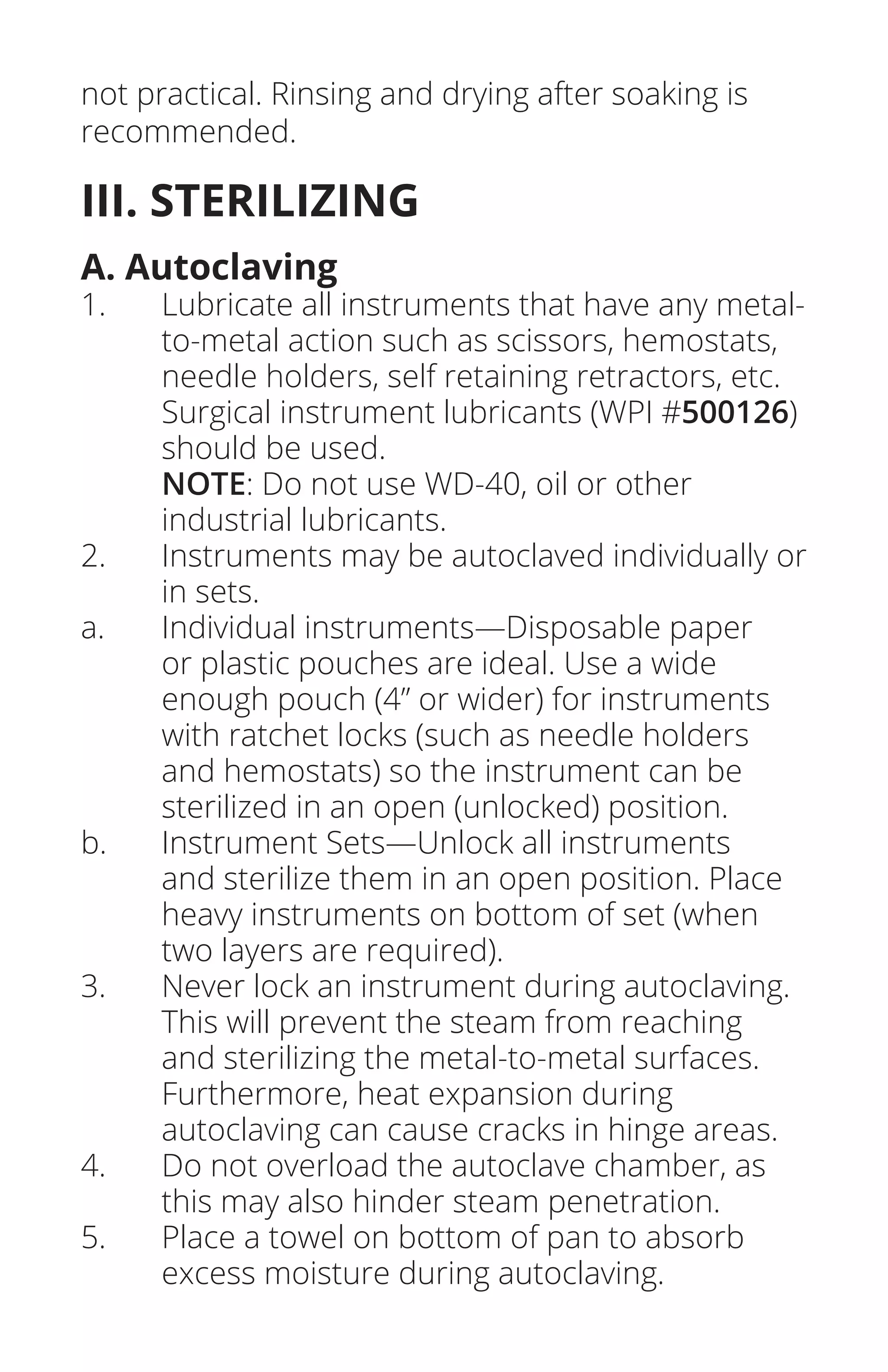 How to care and handle surgical instruments? | PDF