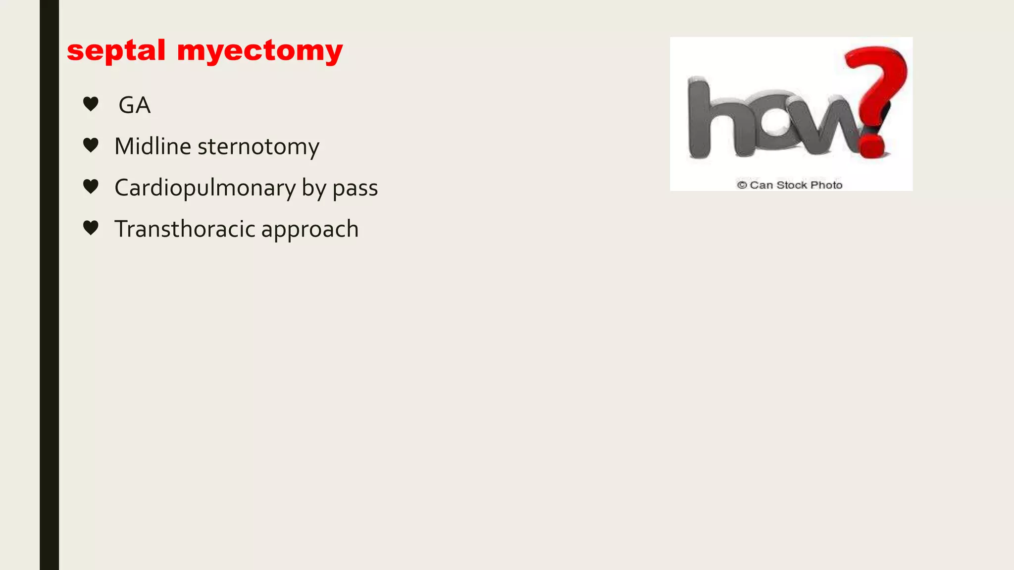 Hypertrophic Obstructive Cardiomyopathy (HOCM) | PPTX