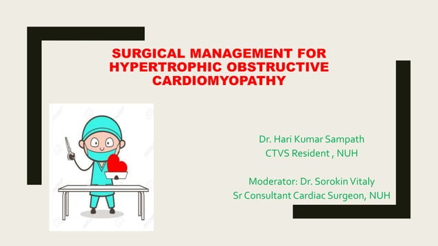 Hypertrophic Obstructive Cardiomyopathy (HOCM) | PPTX | Heart and ...