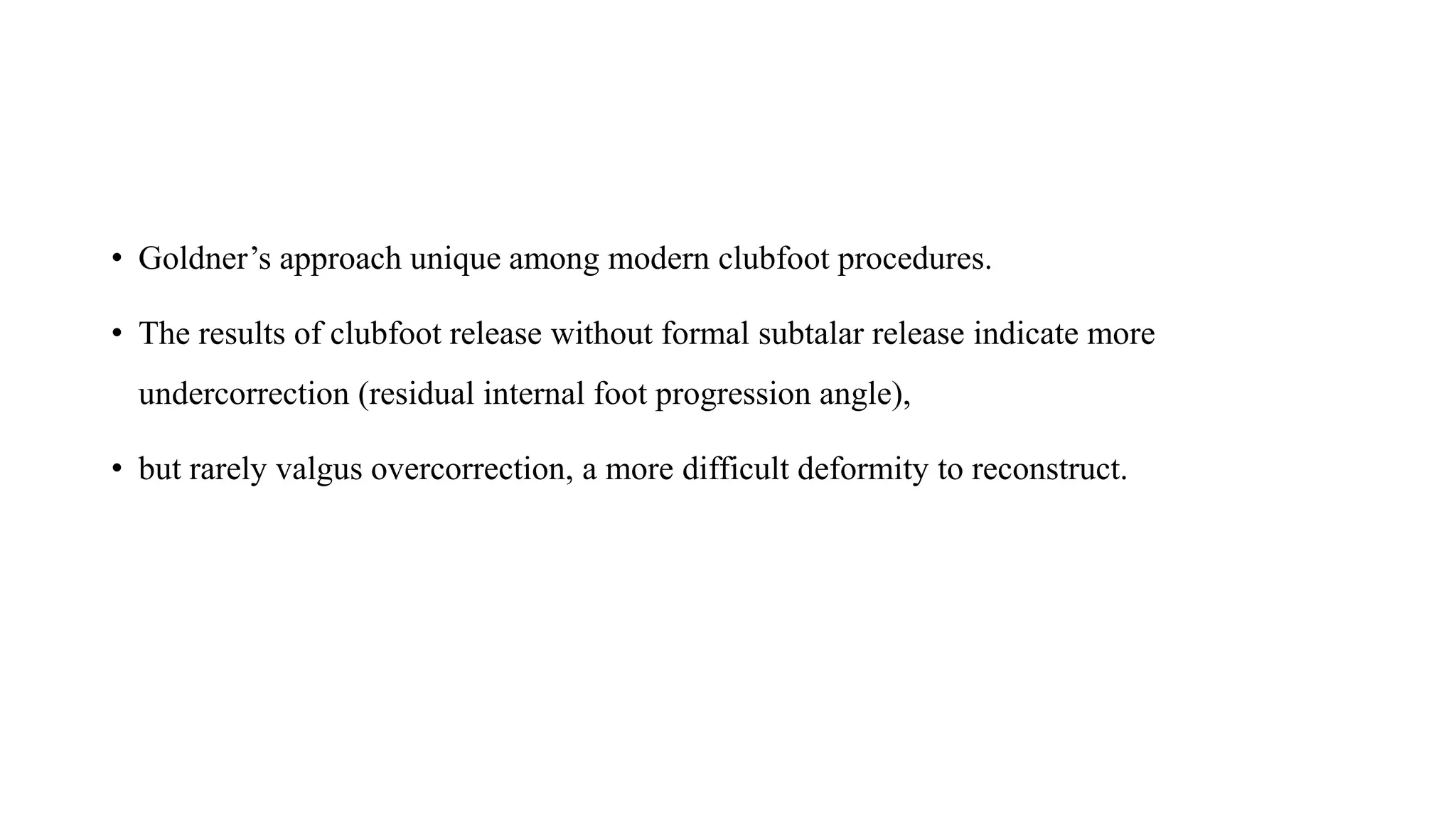 Surgical treatment of CTEV | PPTX