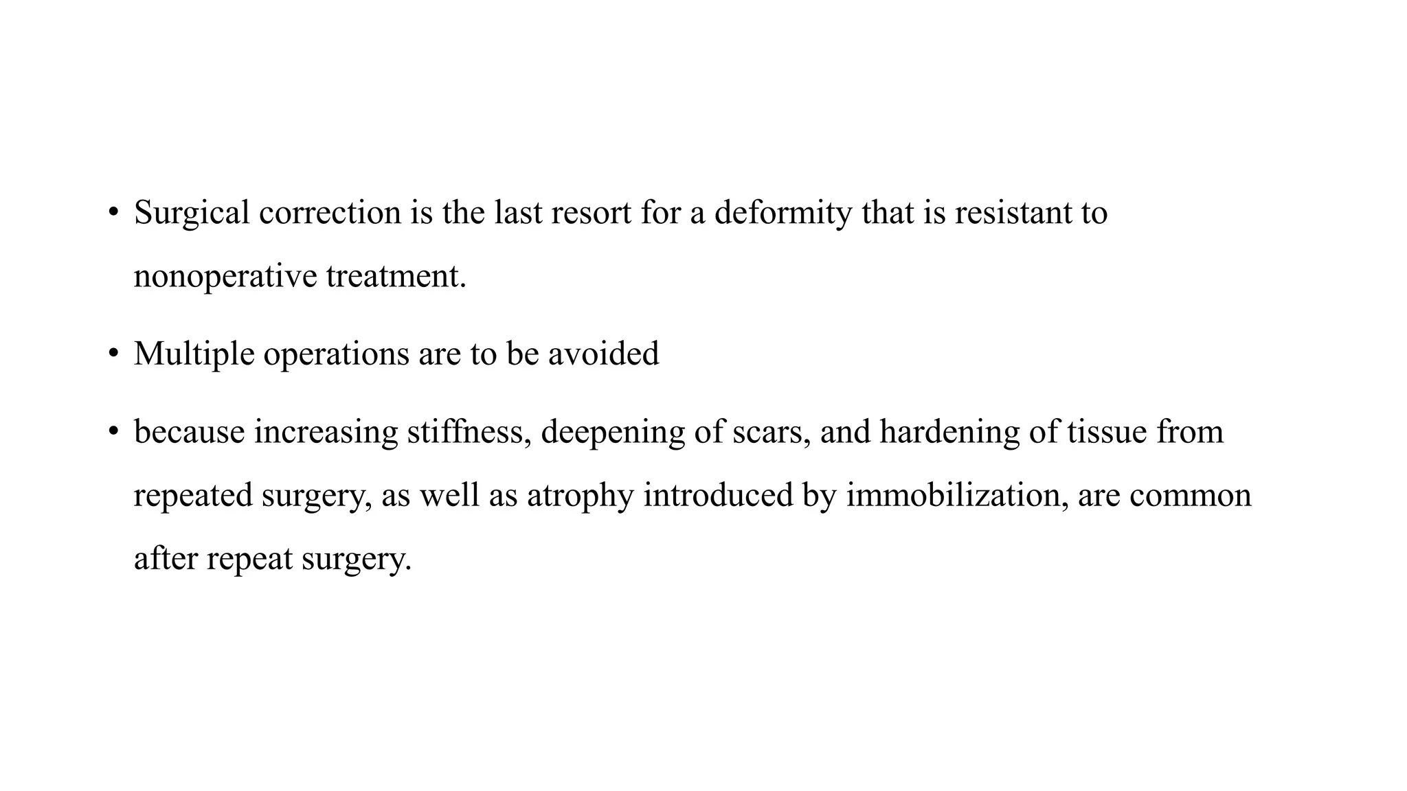 Surgical treatment of CTEV | PPTX