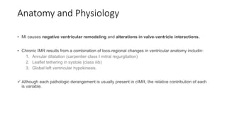 Surgical Treatment of Ischemic Mitral Regurgitation | PPTX