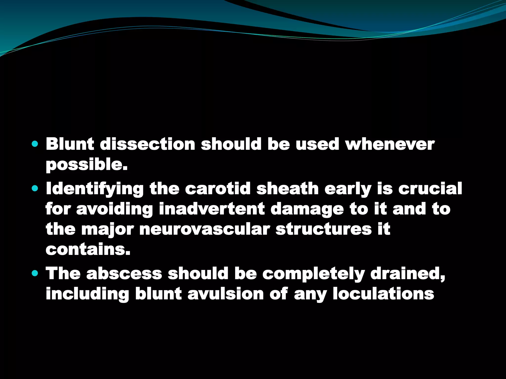 Surgical treatment of paraphyrngeal and retropharyngeal abscesses | PPTX