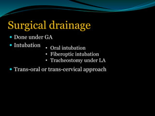 Parapharyngeal Abscess Drainage