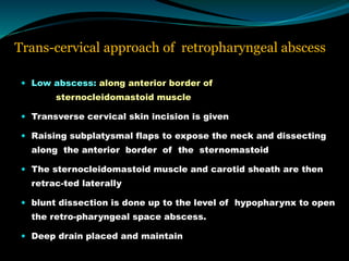 Parapharyngeal Space Abscess
