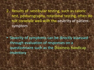 Surgical treatment of peripheral vestibular disorders | PDF