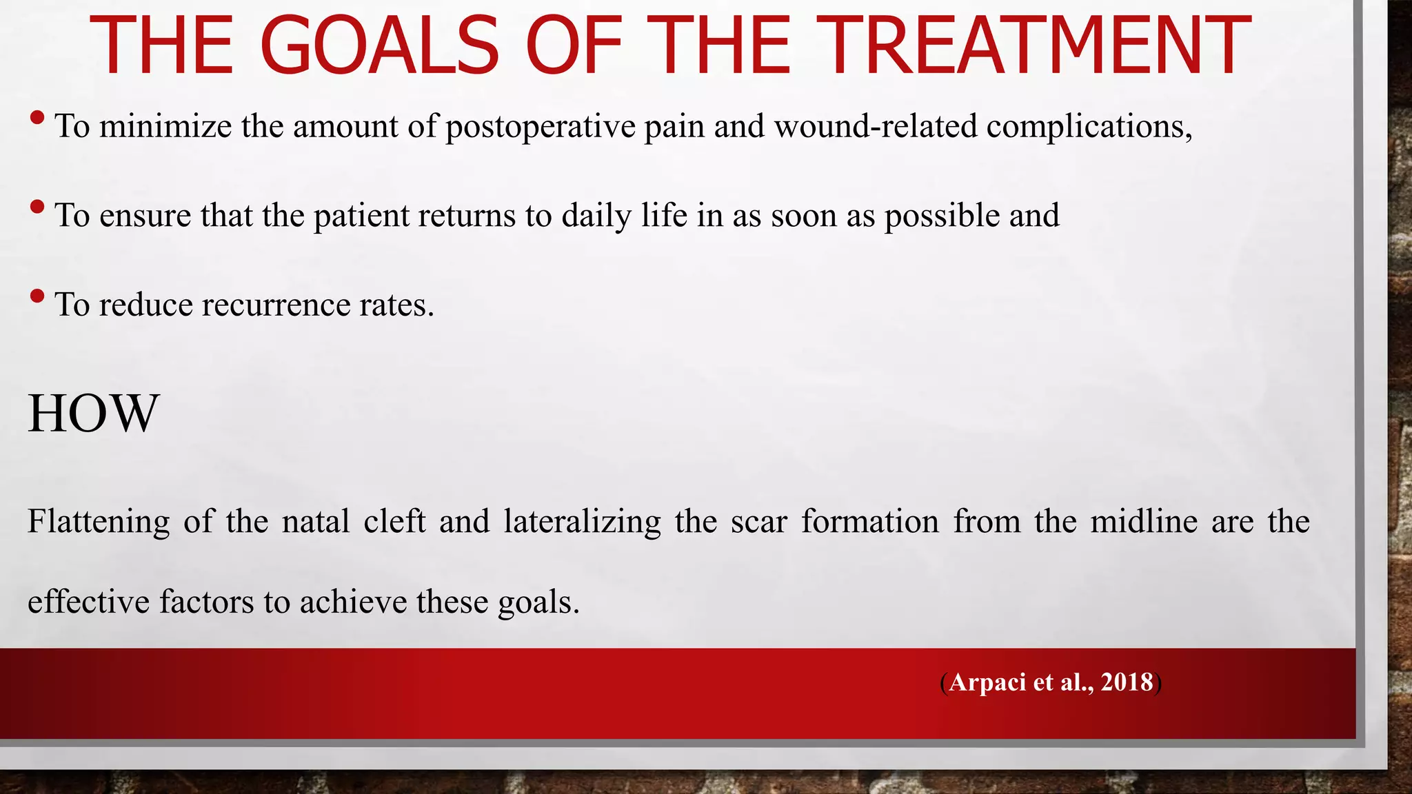 Surgical treatment of pilonidal disease | PPTX