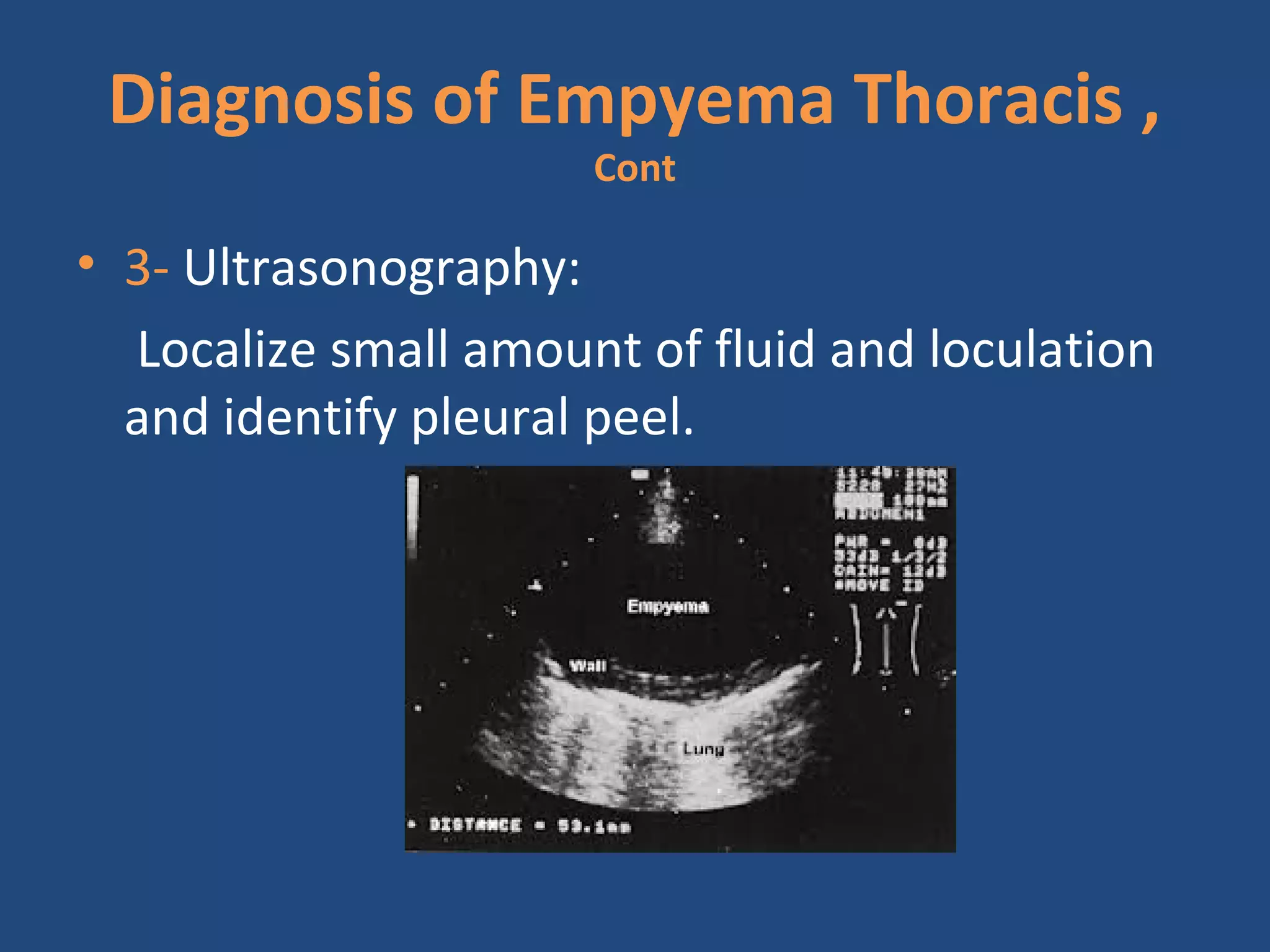 Surgical Treatment of Pleural Diseases | PPT