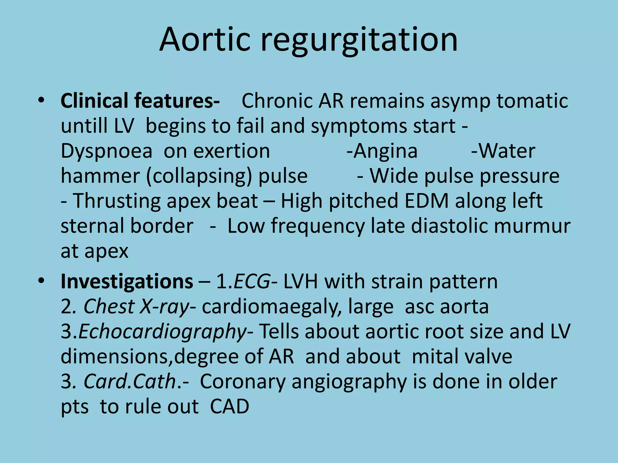 Surgical treatment of Valvular Heart diseases | PPTX